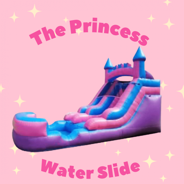 12 ft Princess Slide - Outside Jumpers Hubert NC
